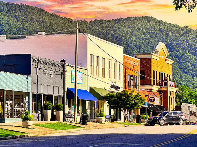 Clayton's historic downtown invites leisurely exploration. Those brick buildings have stories to tell if you listen closely.