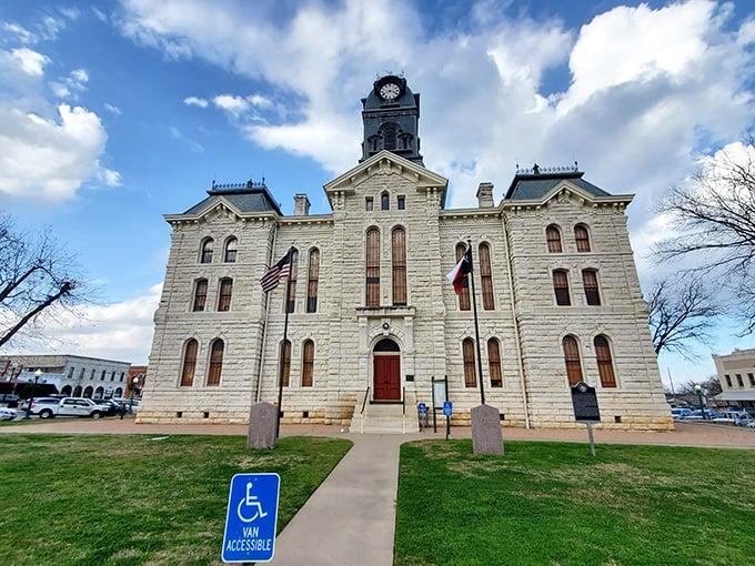 Granbury's opera house still commands attention on the square, promising entertainment just as it did a century ago.