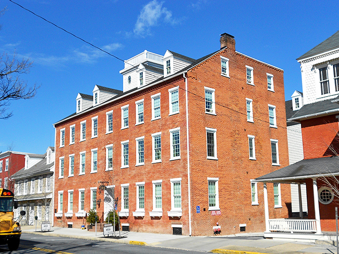 Lititz's historic downtown invites exploration with its brick buildings and charming storefronts. Window shopping here is an art form!