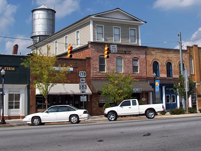 Pickens' Main Street could be a movie set for "Small Town America" – complete with authentic characters and zero actors.