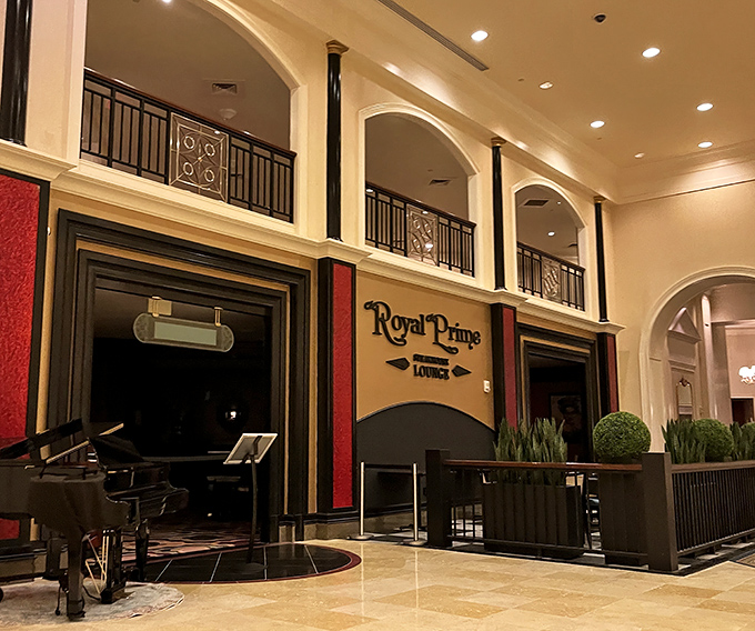 Elegant entrance, elegant expectations - where Dover's dining scene gets its most sophisticated treatment.