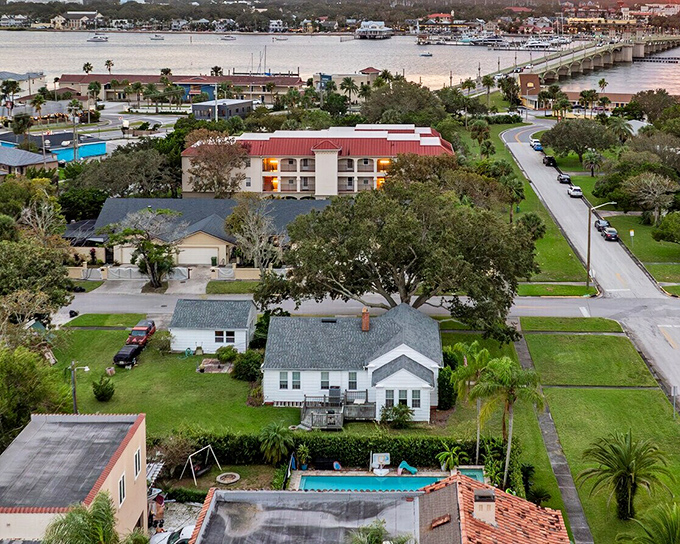 St. Augustine's historic charm and modern amenities blend perfectly. Like living in a museum where the admission fee is surprisingly reasonable.