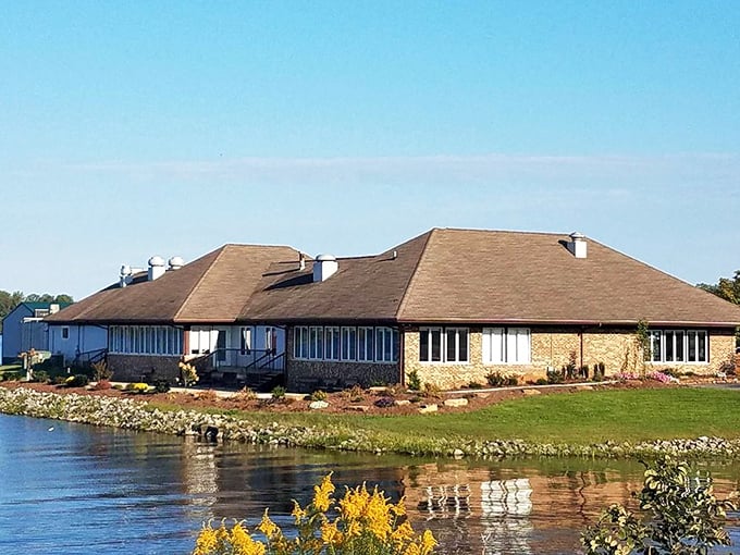 Lakeside dining doesn't get much more peaceful than this - where good food meets gorgeous water views. 