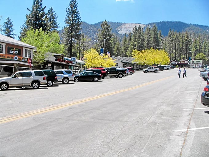 Wrightwood's tree-lined streets offer mountain living without mountain prices – where your retirement savings can breathe easier. 