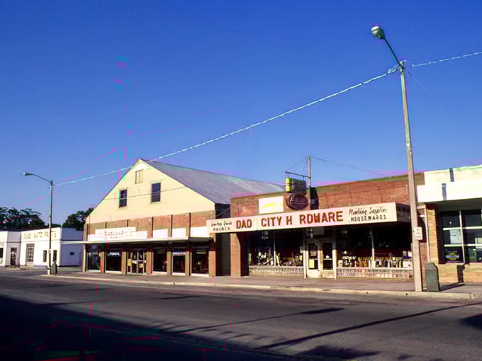 That Dade City Hardware sign promises more than just tools—it's advertising a portal to when craftsmanship was king and quality wasn't optional!