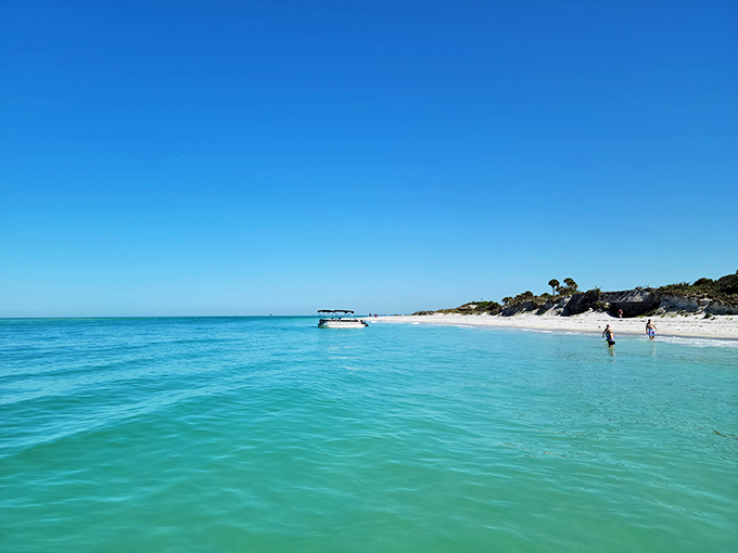 Island time hits differently at Egmont Key, where lighthouse views and historic pathways lead to secluded swimming spots.