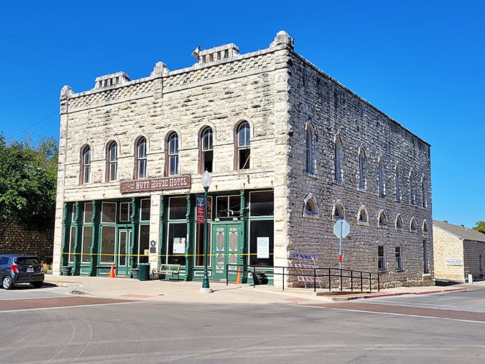 The courthouse clock keeps perfect time in Granbury, where history isn't just remembered—it's lived every day.