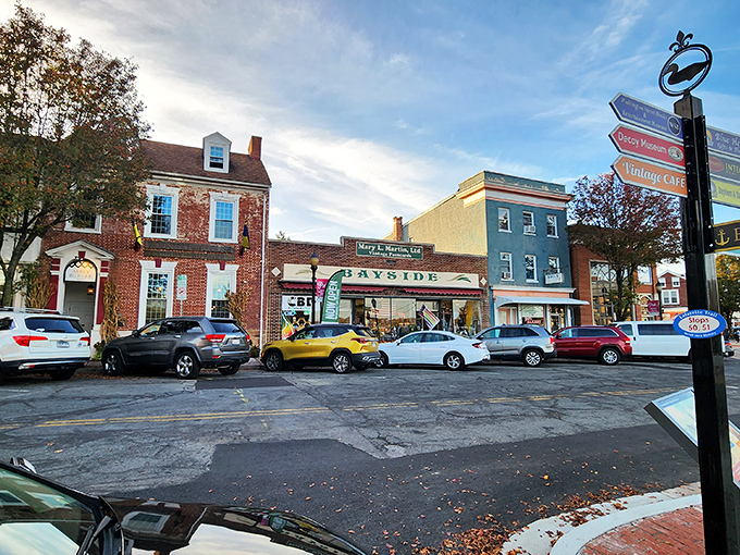 Step right up—Havre de Grace’s downtown feels like strolling through a Hallmark movie.