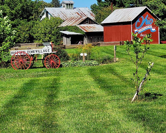Lyme Village's historic buildings create a perfect backdrop for events—history with all the boring parts edited out!