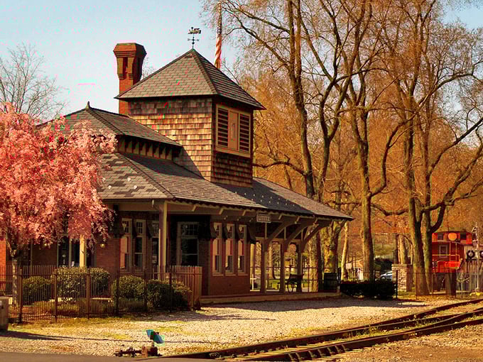 The Lititz Springs National Bank building stands as a testament to small-town prosperity and architectural pride.