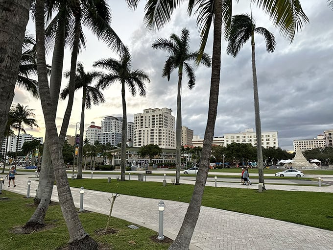 Pastel-colored beach houses line Palm Coast's shores—where coastal living remains surprisingly within reach.