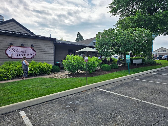Tucked away like a delicious secret, Rebecca's Bistro invites you to linger over coffee and conversation.