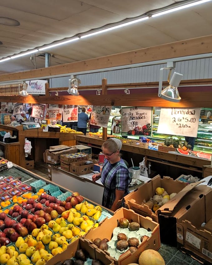 Harvest heaven! Roots Market's produce stands showcase Pennsylvania's agricultural bounty in a rainbow of edible treasures.