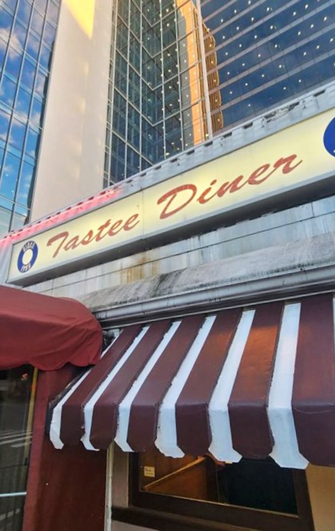 The neon glow of Tastee Diner's sign has guided hungry night owls to breakfast salvation for decades.
