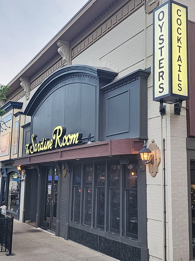 Plymouth's Sardine Room pairs classic architecture with seafood innovation. Those oyster specials on the chalkboard are calling my name!