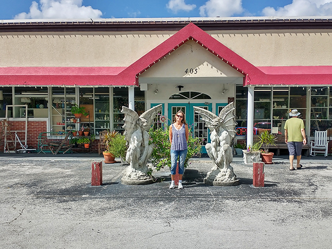 Village Antique Mall's mythical guardians have seen it all – from curious browsers to serious collectors hunting for that perfect piece.