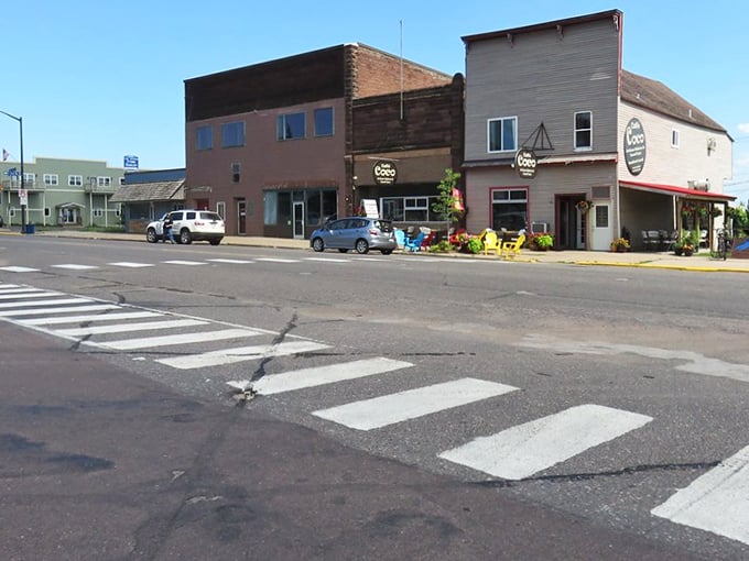 The kind of small town where parking is plentiful and friendly conversations are inevitable.