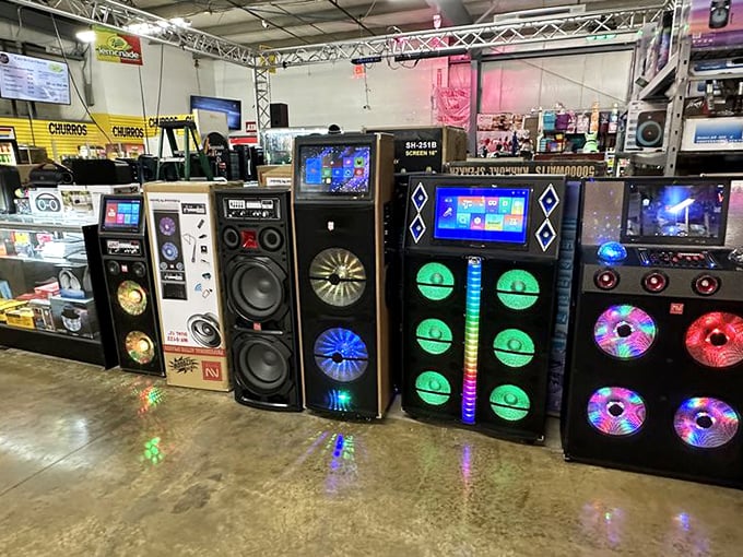 Bass so powerful it might register on the Richter scale. These speakers aren't just audio equipment—they're living room concert venues.