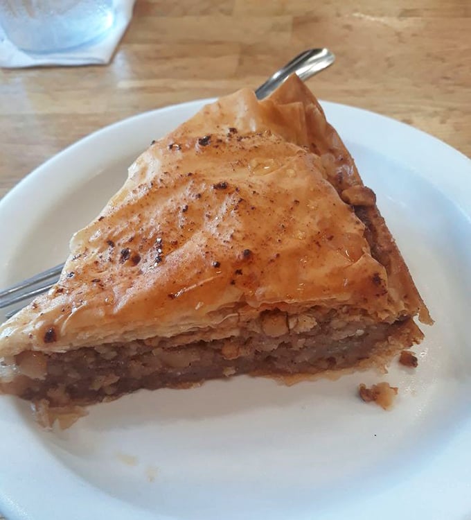 Baklava that shatters with purpose. Each honey-soaked layer tells the story of Greek influence on Florida's culinary landscape.