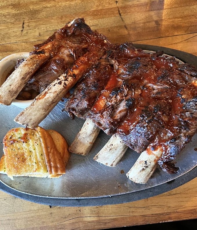 BBQ beef ribs so tender they practically fall off the bone before you even pick up your fork.