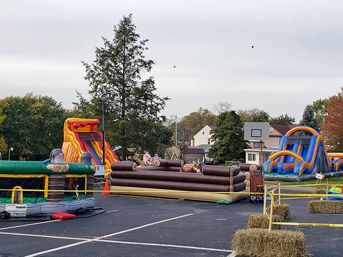 Not all Paradise attractions are traditional – seasonal festivals bring modern fun while maintaining the town's family-friendly character.
