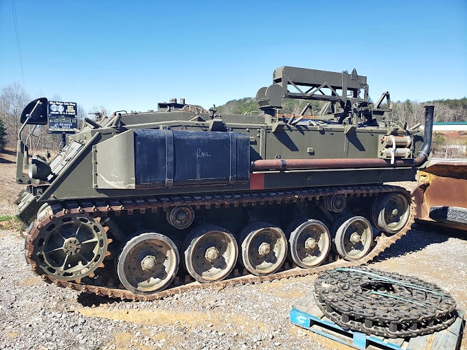 The British FV432 armored personnel carrier – because sometimes a convertible just doesn't make the right entrance at family reunions.
