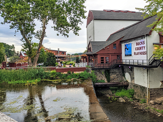 Bucks County Playhouse has hosted stars and dreamers alike, its riverside setting adding drama before the curtain even rises.