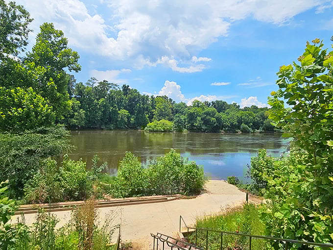 Camden's riverfront park delivers serene water views and walking paths where nature's soundtrack comes free of charge—no premium subscription required.