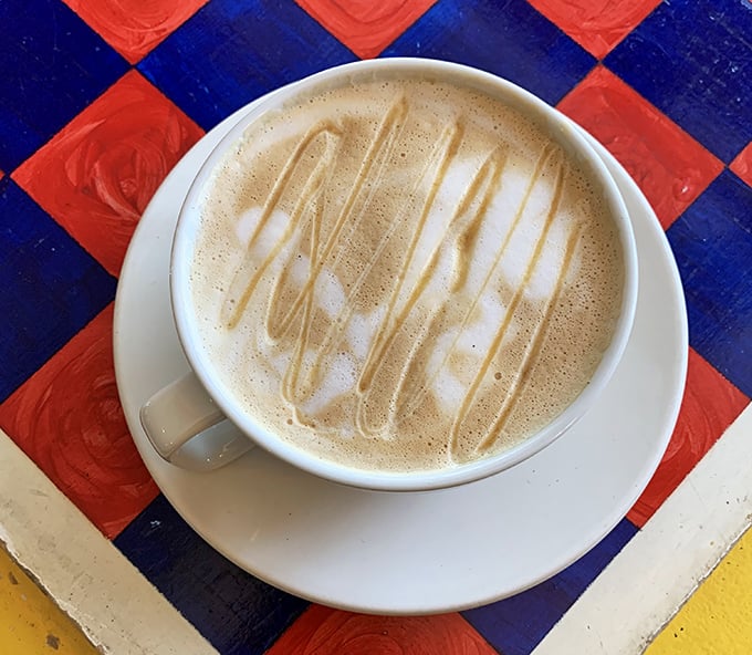 Latte art isn't just for Instagram – it's the barista's signature, a caffeinated autograph that tastes even better than it looks.