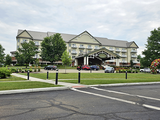 The Carlisle Inn combines modern comfort with traditional aesthetics, like if Martha Stewart and an Amish craftsman collaborated on a hotel.