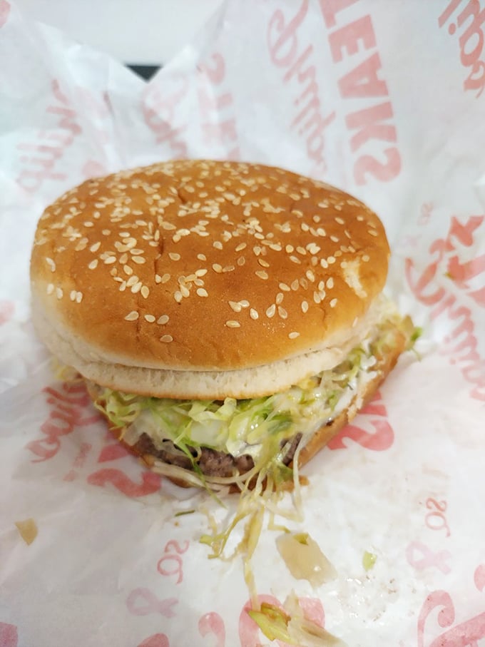 Sometimes you need a break from steak. Philip's burger delivers with the same no-nonsense approach to simple satisfaction.