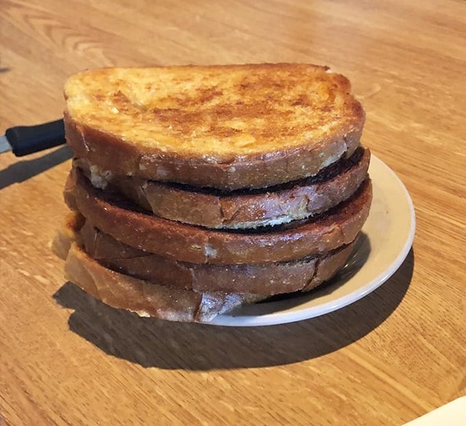 Golden cheese toast that's become almost as famous as the steaks – the perfect sidekick to greatness.