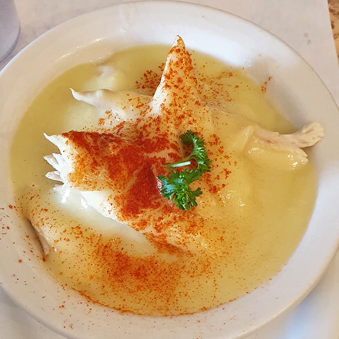 Chicken and dumplings so comforting they should come with a warning: "May induce involuntary childhood memories and happy tears."