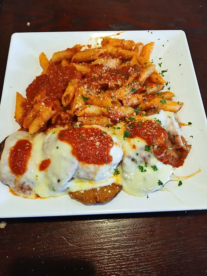 Chicken Parm so good, Sinatra would've written a song about it instead of New York.