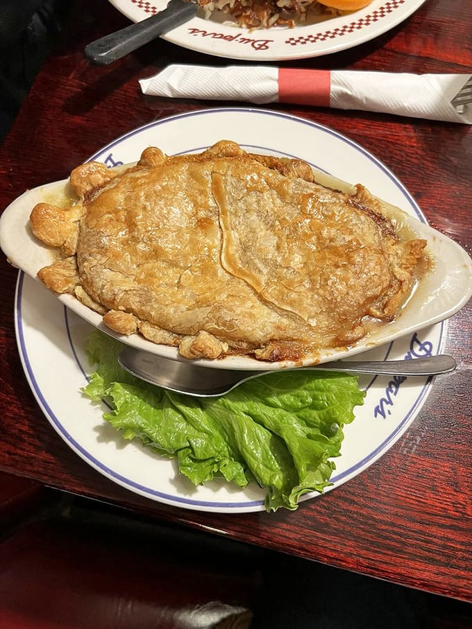 Not all heroes wear capes—some wear golden-brown pastry crusts and hide vegetables under a blanket of savory gravy.