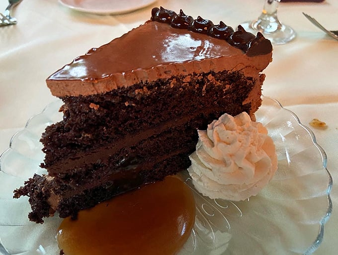 Chocolate cake that doesn't just satisfy your sweet tooth—it throws a full-blown celebration for it, complete with layers of decadence.