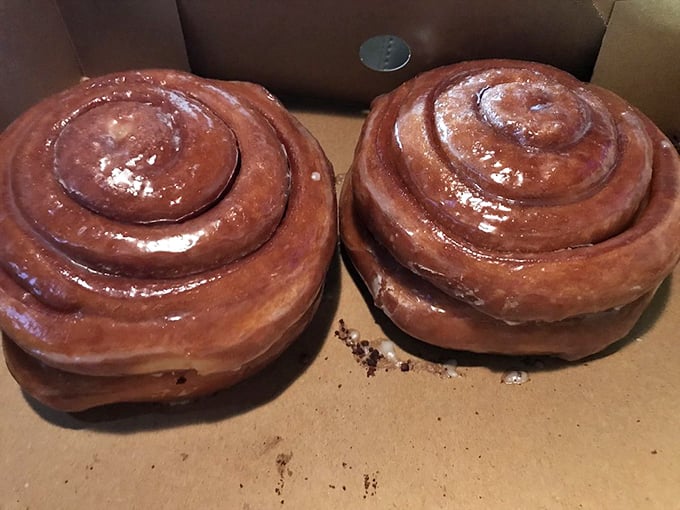 These cinnamon rolls aren't just breakfast – they're spiral galaxies of buttery, spiced perfection that would make NASA scientists weep with joy.