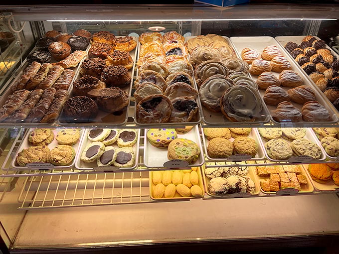 The cookie display at Presti's is what dreams are made of. Resistance is futile, and honestly, why would you even try?