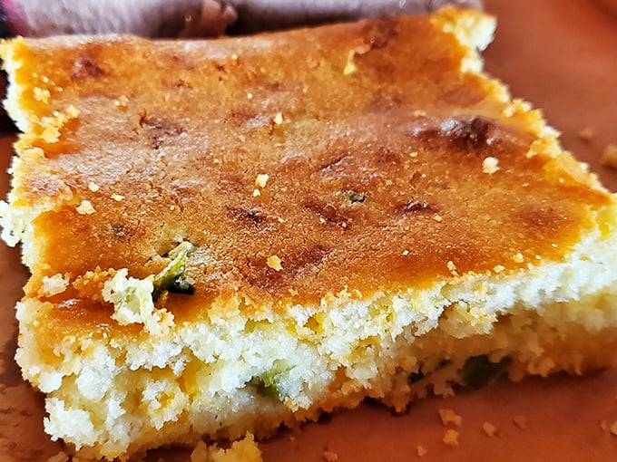 Jalapeño cornbread that strikes the perfect balance between sweet and heat. The kind of side that threatens to upstage the main act.
