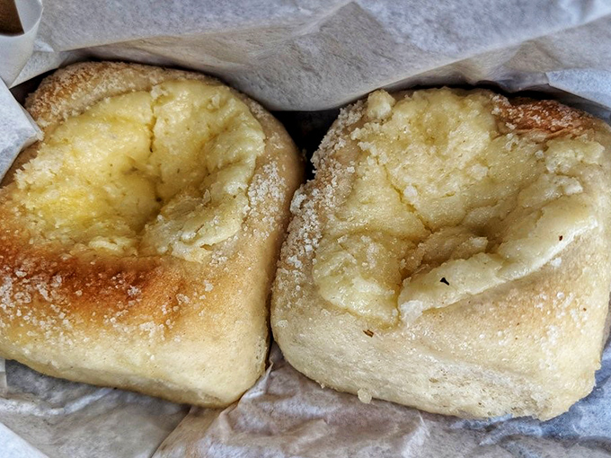 Cream cheese kolaches that strike the perfect balance between dessert and breakfast – the kind of food that makes morning people out of night owls.