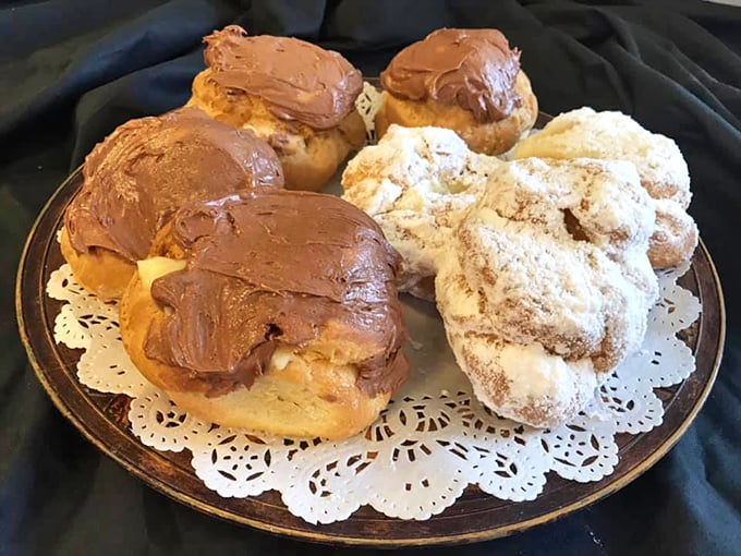 Light, airy cream puffs that float on your tongue like edible clouds of pure bliss.