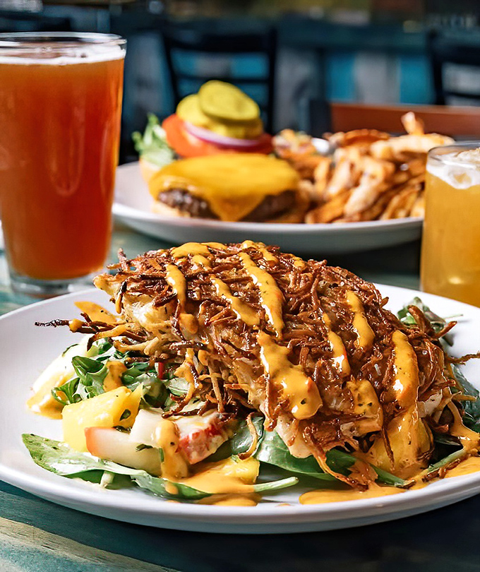 Expertly crusted fish that showcases why fresh Florida seafood needs nothing more than skillful preparation to shine.