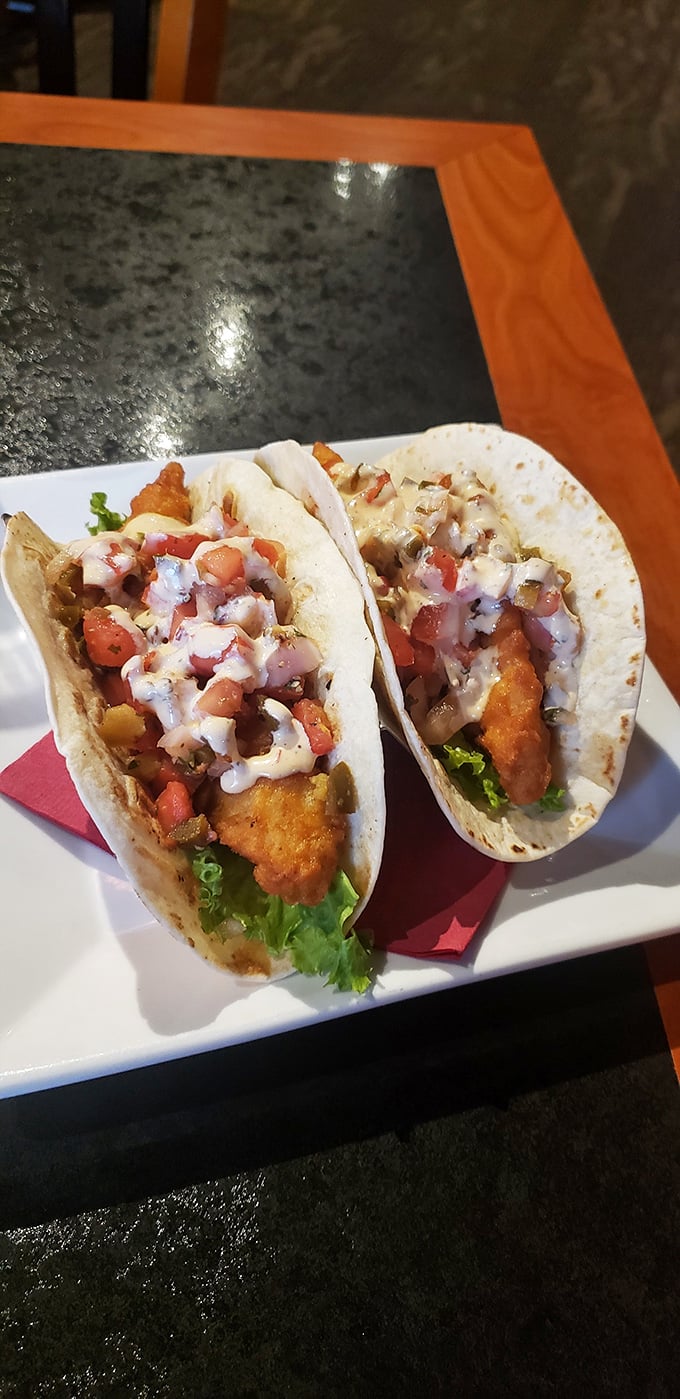 Fish tacos that make you question why you ever eat anything else. Fresh, crispy, and colorful—like a beach vacation for your taste buds.