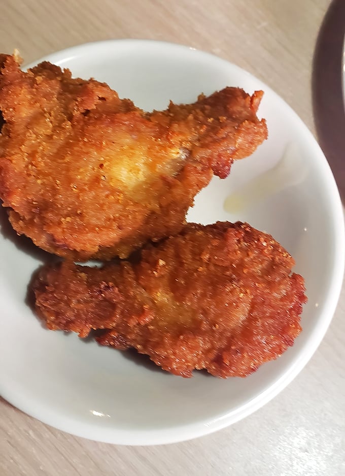 Golden, glorious, and gone in sixty seconds – this chicken deserves its own holiday.