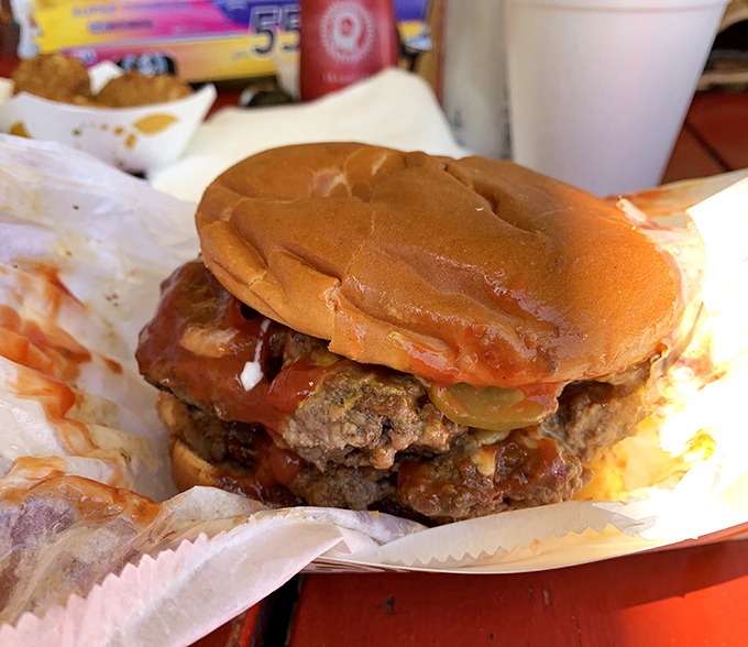 The perfect marriage of burger and heat—this jalapeño-topped beauty offers a spicy proposition that's impossible to refuse.