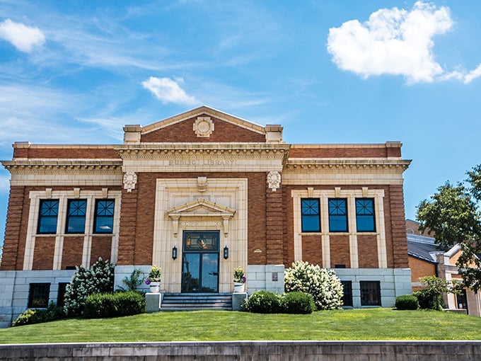 The library: still free, still air-conditioned, and still the best deal in any American town.