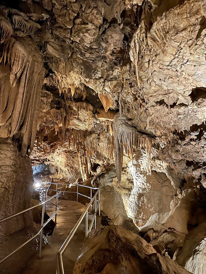 Underground wonders reveal nature's secret artistry, carved over millennia into chambers of breathtaking natural beauty.