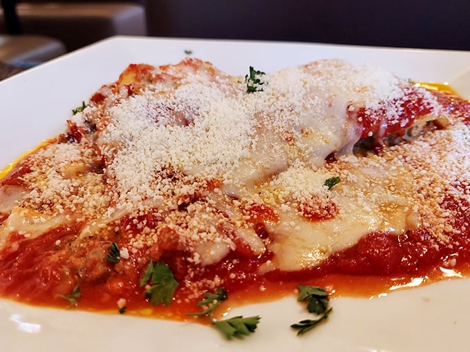Layer upon layer of pasta, sauce, and cheese—this lasagna doesn't just satisfy hunger, it hugs your soul from the inside.