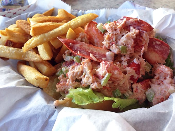 The lobster roll – New England tradition meets Florida sunshine. Sweet chunks of lobster meat that taste like vacation, no matter where you're from.