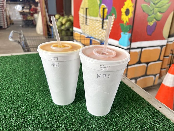 The dynamic duo of refreshment – because why choose between smooth and chunky when both exist?